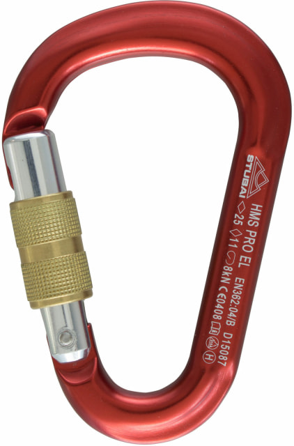 HMS Pro Easylock Karabiner Stubai
