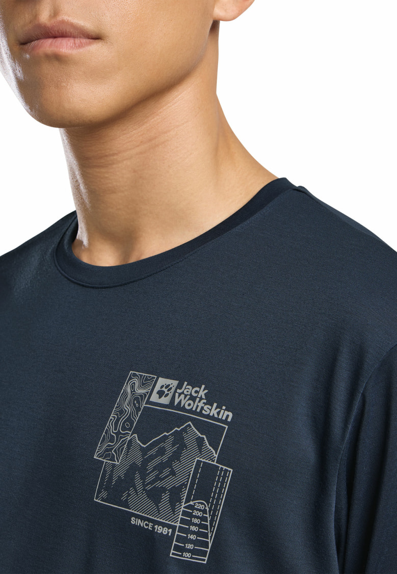 Vonnan Graphic T-Shirt Jack Wolfskin